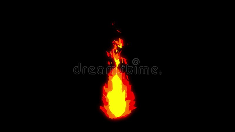 Fire Lightning Animation, Cartoon Comic Animation, Flame Loop ...