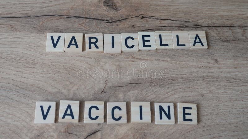 Varicella Vaccine, Also Known As Chickenpox Vaccine Concept Stock ...