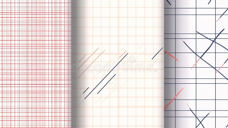 Varied Designs of Graph Paper Showcasing Different Grid Patterns and ...