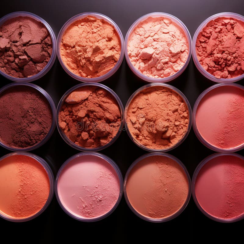 A Varied Palette of Broken and Scattered Blush and Blush Boxes ...