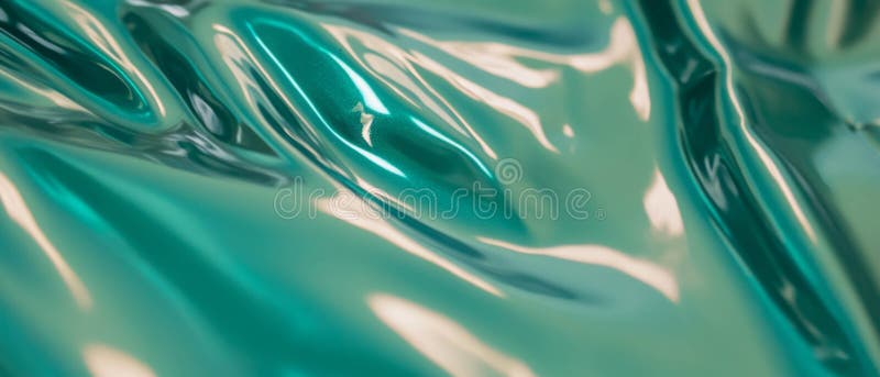 Varied Shades of Smooth Green Paint Create a Textured Visual Delight ...