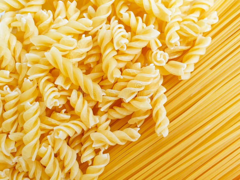 Variedade De Tipos, De Cores E De Formas Da Massa Italiana Massa Seca ...