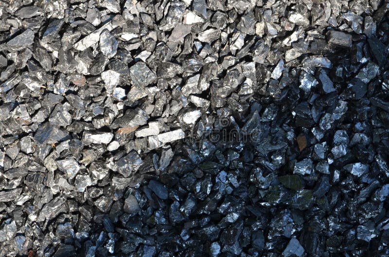 Varietal Enriched Coal Fine Fraction Anthracite. Stock Photo - Image of ...