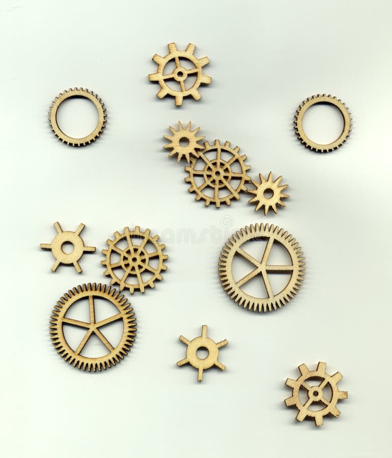 Varieties of Different Forms of Gears Stock Photo - Image of mechanism ...