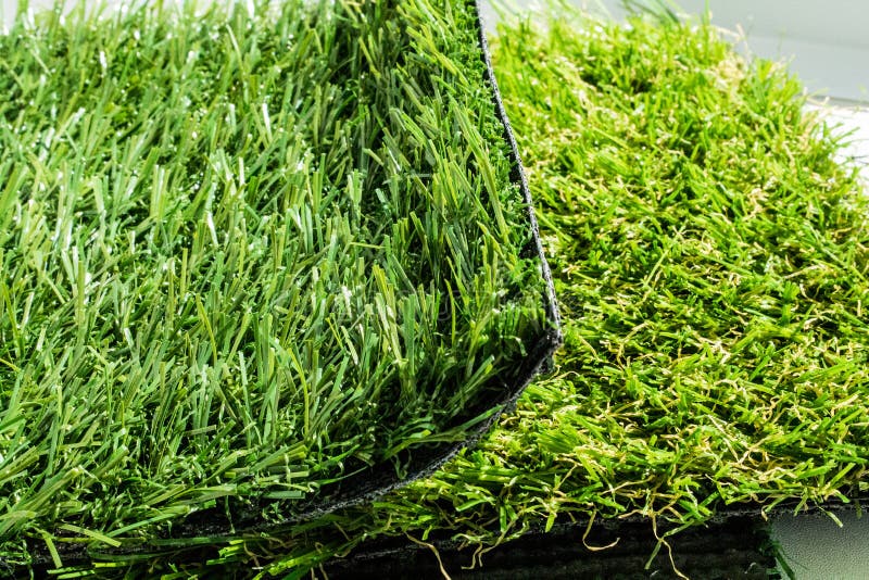 Variety of Artificial Grass or Its Types Stock Photo - Image of ...