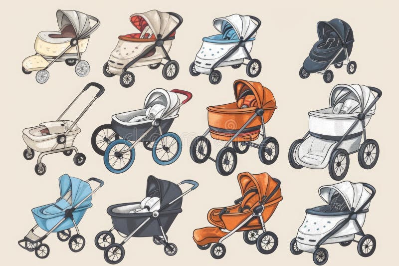 A Variety of Baby Strollers and Prams for Different Needs. Ideal for ...