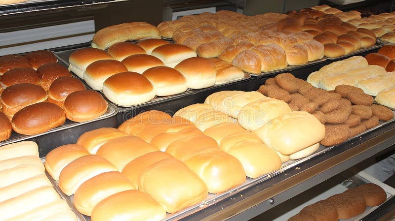 Bakery Bread Selection stock illustration. Illustration of goods ...