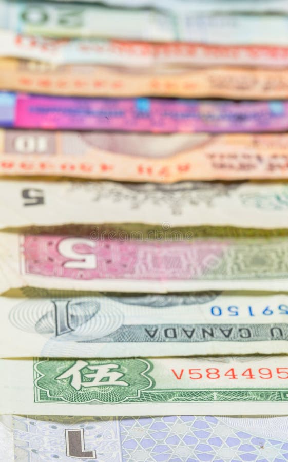 Variety of Bank Notes III stock image. Image of fiscal - 35375931