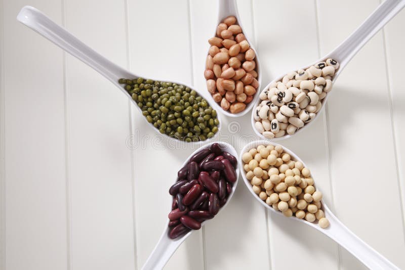 Variety of beans group stock image. Image of color, colour - 53812503