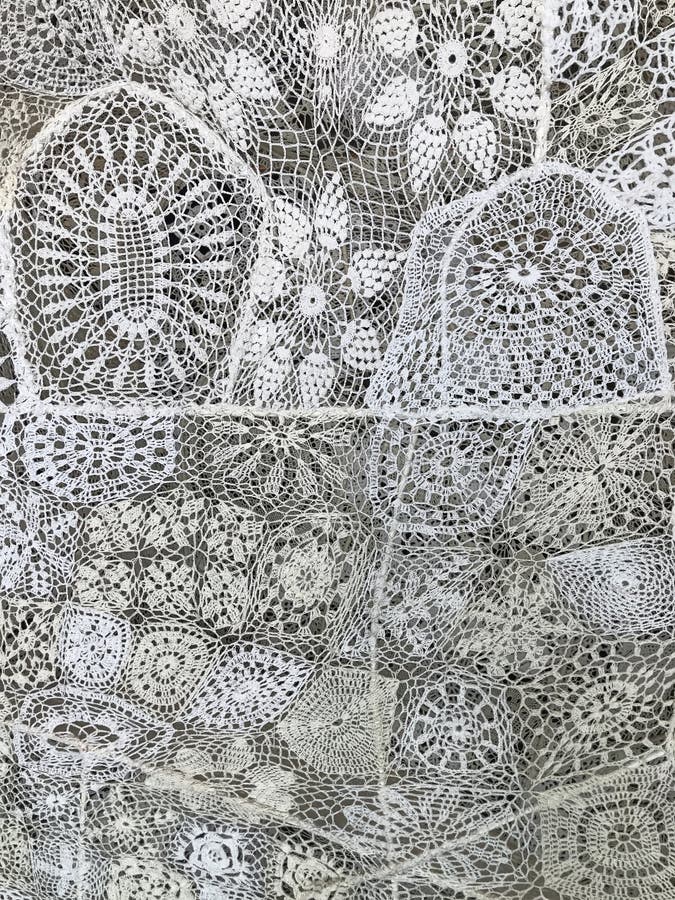 Variety of Beautiful Crochet Pattern. Stock Photo - Image of cloth ...