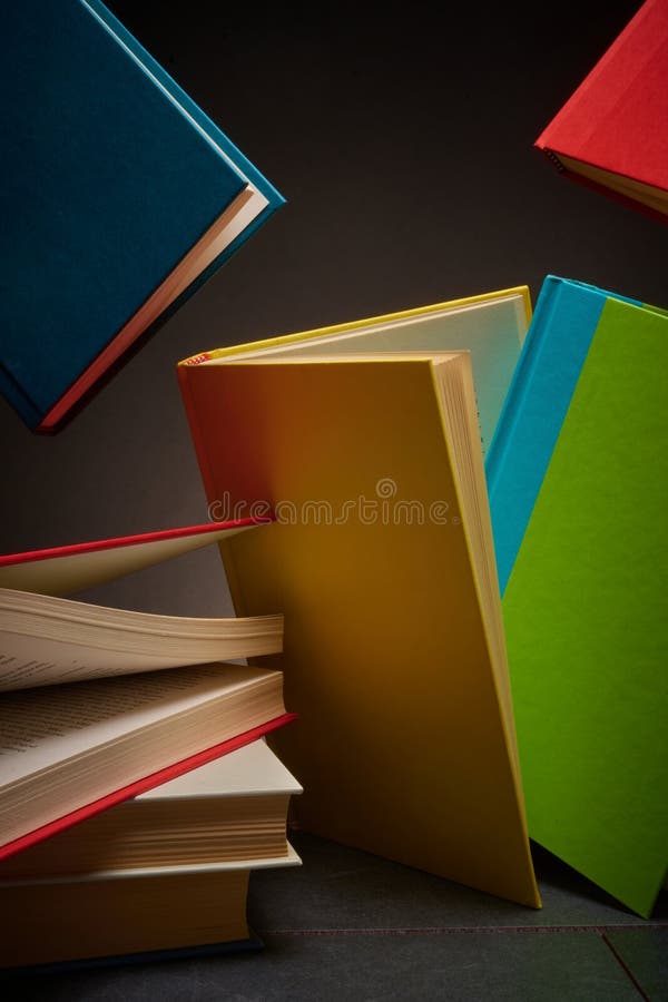 Variety of Books Ready for Reading Stock Image - Image of bestseller ...