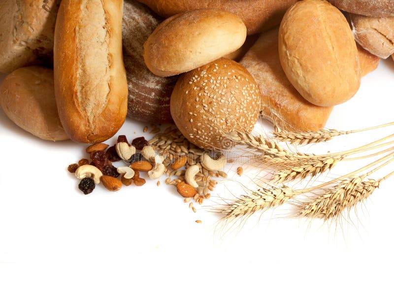 Variety of bread stock photo. Image of meal, food, pastry - 53295218