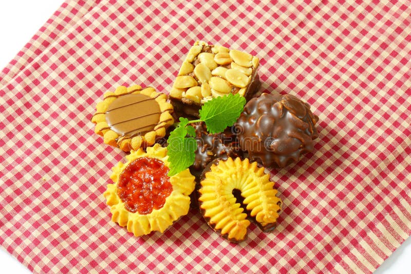 Variety of butter cookies stock photo. Image of sweet - 64384894