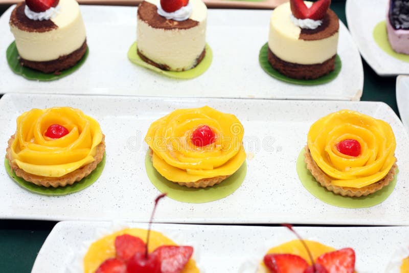 Variety of cakes stock photo. Image of sweets, cake, selected - 16212182