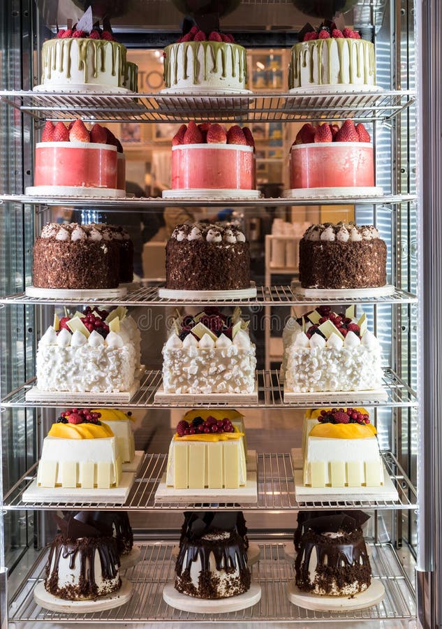 Variety of cakes stock image. Image of soft, sweet, spoon - 84875705