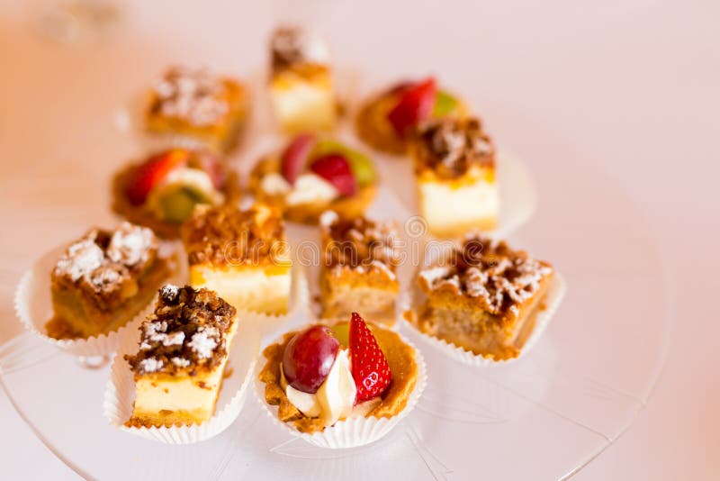 Variety of cakes stock image. Image of holiday, celebration - 127108809