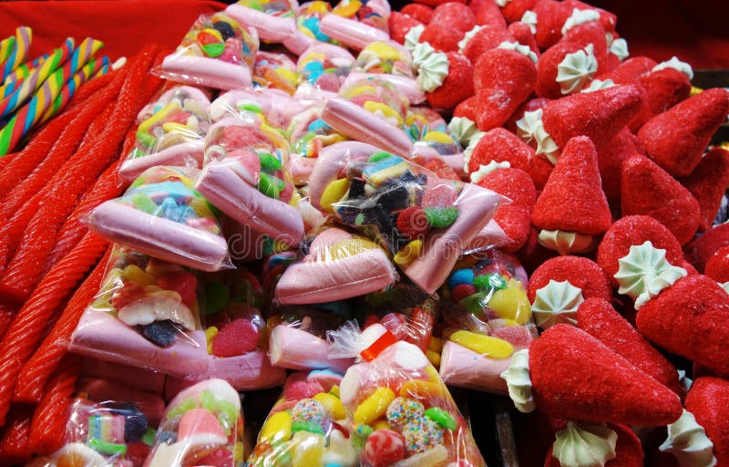 Variety of candy stock image. Image of strawberry, variety - 63723121