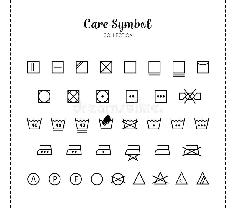 Variety of care symbol set stock illustration. Illustration of icon ...