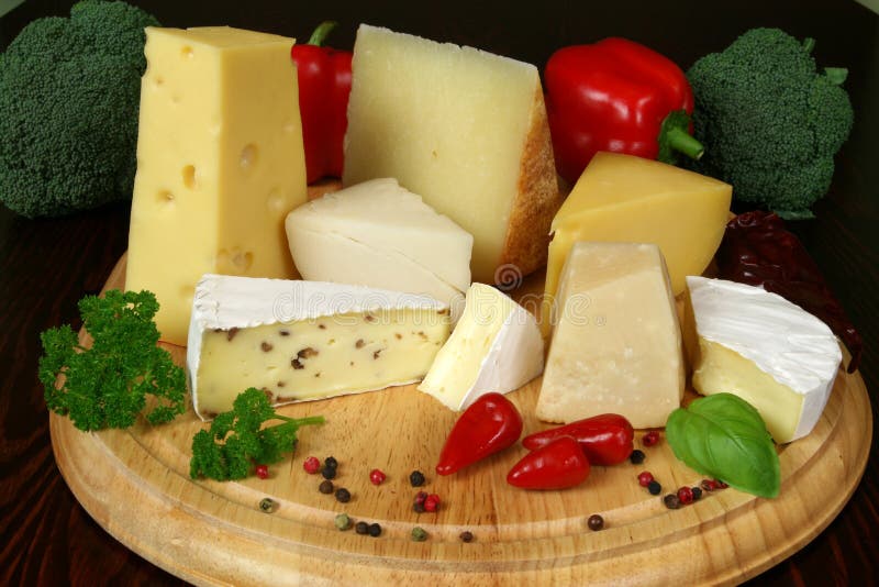 Variety of cheese stock image. Image of yellow, cuisine - 7854475
