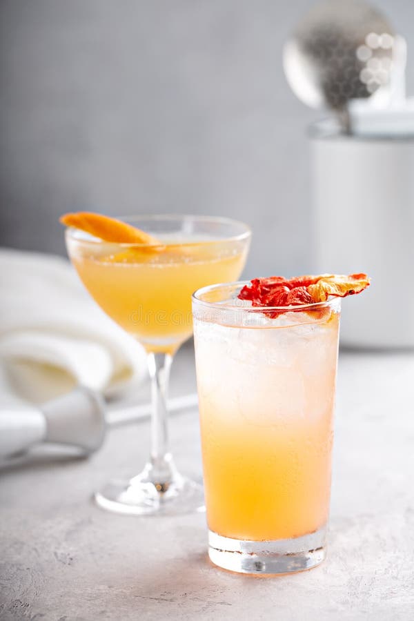 Variety of coctails stock image. Image of alcoholic - 147880531