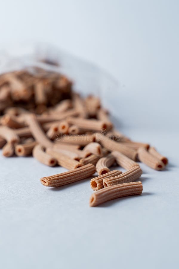 Variety of Cooked Pasta Pieces of Different Shapes and Sizes Arranged ...
