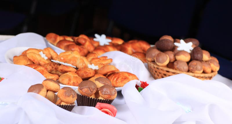 A Variety of Delicious Culinary Products Stock Image - Image of platter ...