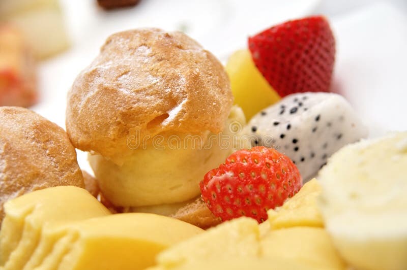 Variety of Delicious Desserts and Pastries Stock Photo - Image of ...