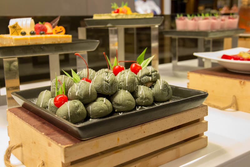 Variety Dessert in Buffet for Party Stock Image - Image of dish ...