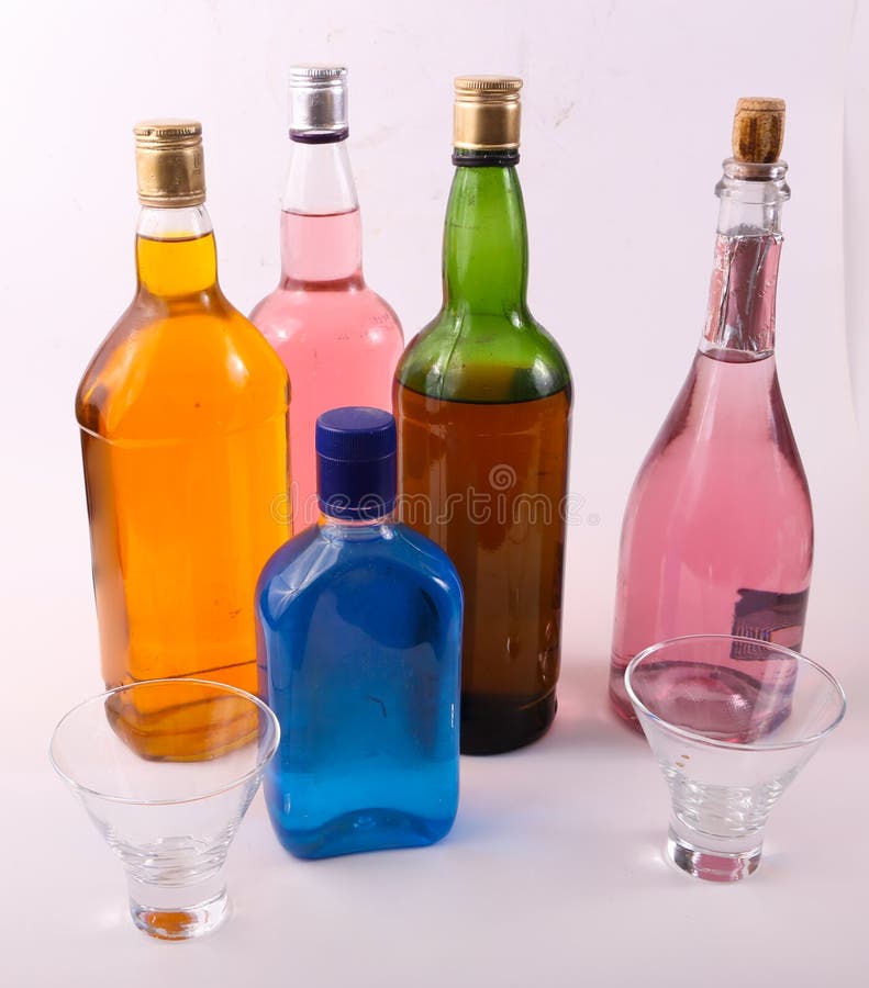 Alcoholic beverages stock photo. Image of product, brandy - 110963340
