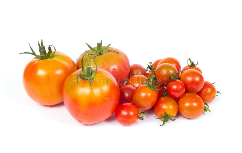 Variety of Different Colour Tomatoes Stock Photo - Image of drop ...