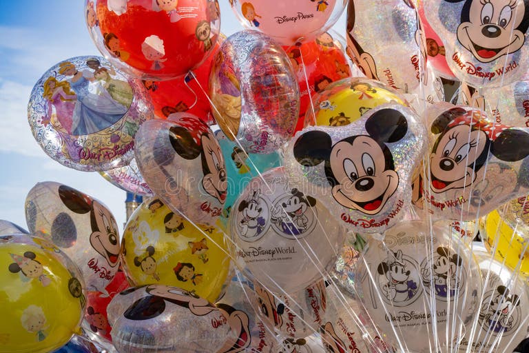 A Variety of Disney Balloons Editorial Photo - Image of disney, america ...