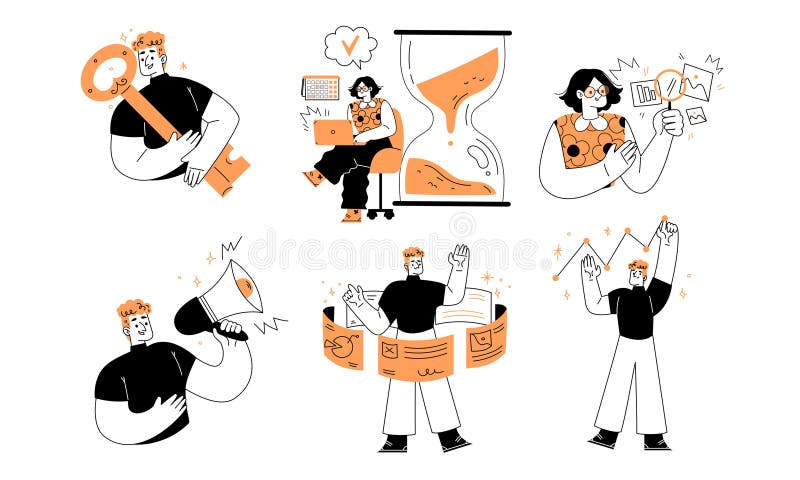 A Variety of Diverse Characters Representing Different Roles and ...