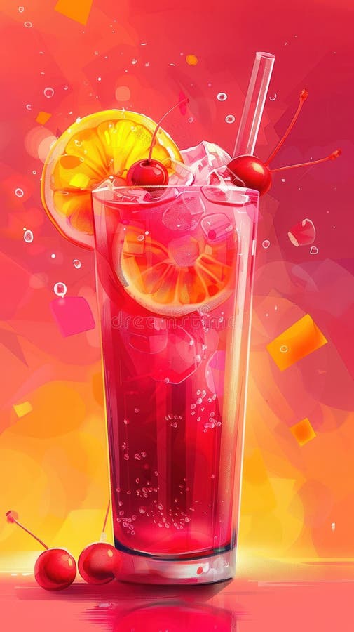 A Variety of Drinks on Display. High-Quality Drink Selection Concept ...