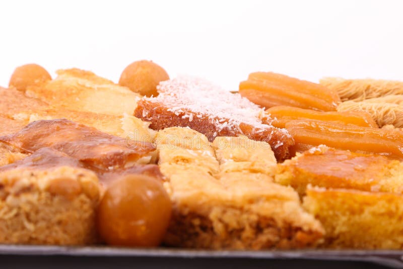 Eastern sweets close up stock image. Image of delight - 112567147