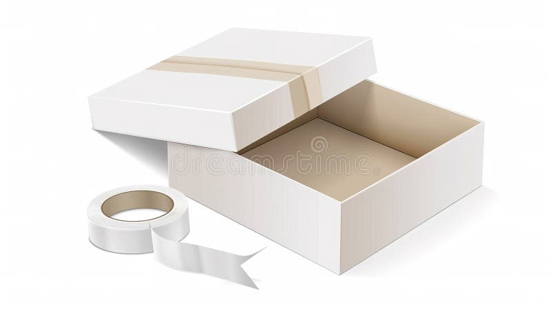 Variety of Empty Open Boxes Displayed on Top, Ideal for Product Packa ...