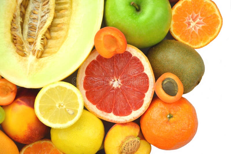 Variety of Fresh and Delicious Fruits Stock Image - Image of mango ...