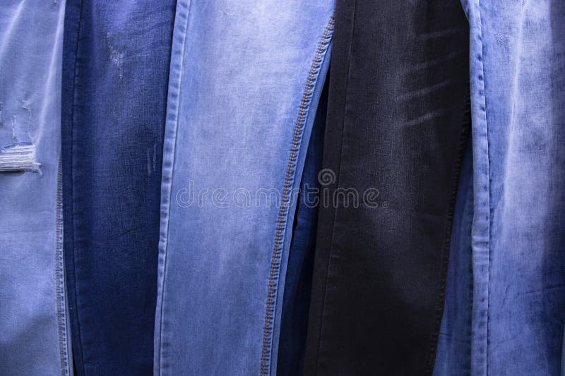Variety Jeans Pant Pattern Texture Can Be Used As a Background Stock ...