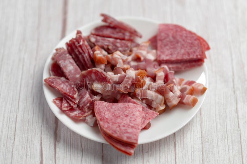 Variety of Meat Slices, Ideal for Sandwiches Stock Photo - Image of ...