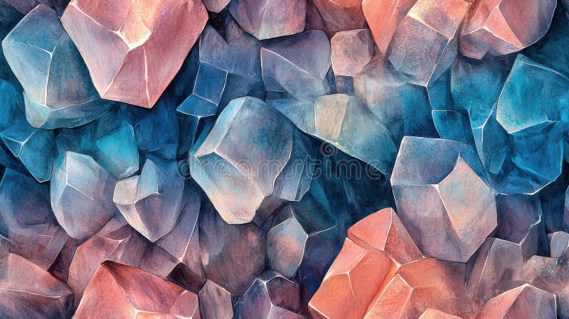 A Variety of Natural Rocks Displaying Unique Textures and Colors in a ...