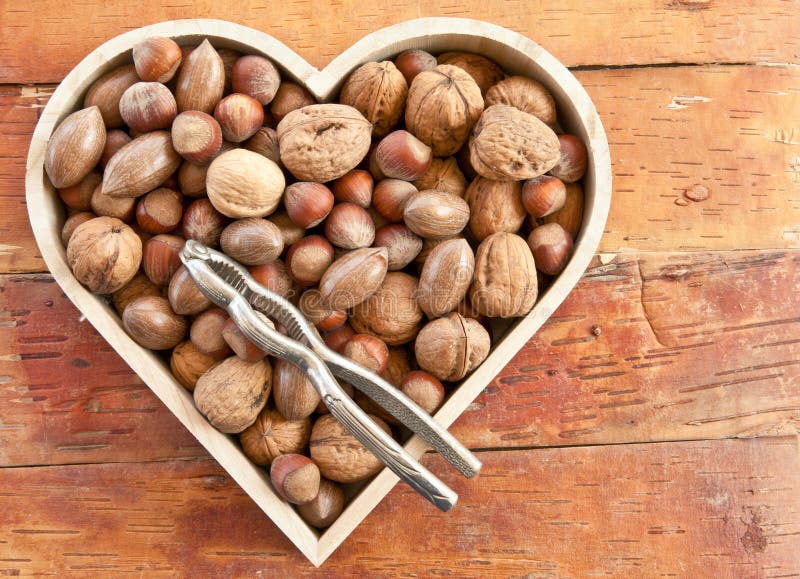 Variety of nuts stock photo. Image of snacks, food, fall - 44671690