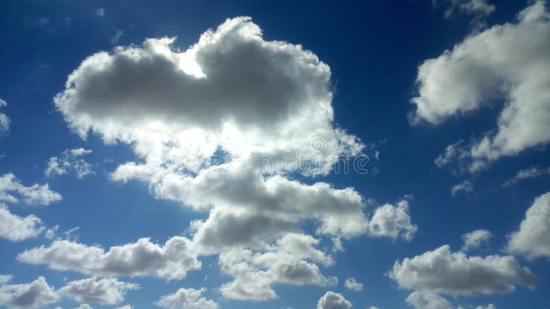 A Variety of Pictures of Pure Clouds Free from Environmental Pollution ...