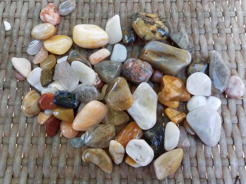 Polished rocks stock image. Image of macro, colors, mineral - 17767623