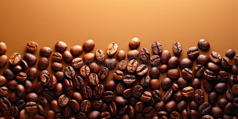 Beans Gradient Texture Showcasing Smooth Transition of Roasted Coffee ...