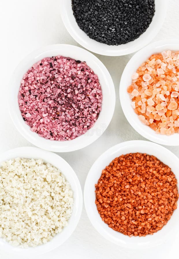 Variety of Salts stock photo. Image of vertical, gray - 80271006