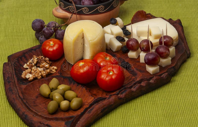 Variety of Sheep Cheeses Presented Stock Photo - Image of fresh, dairy ...