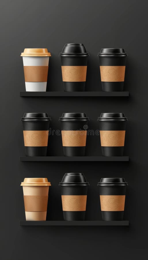 Variety of Single Use Coffee Cups for Hot Drinks, Convenient Disposable ...