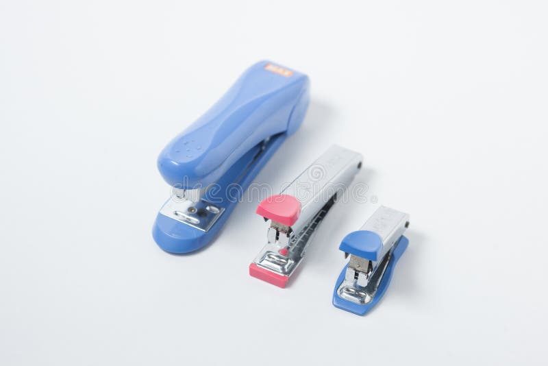 Medium Size Stapler Isolated on a White Background Stock Photo - Image ...