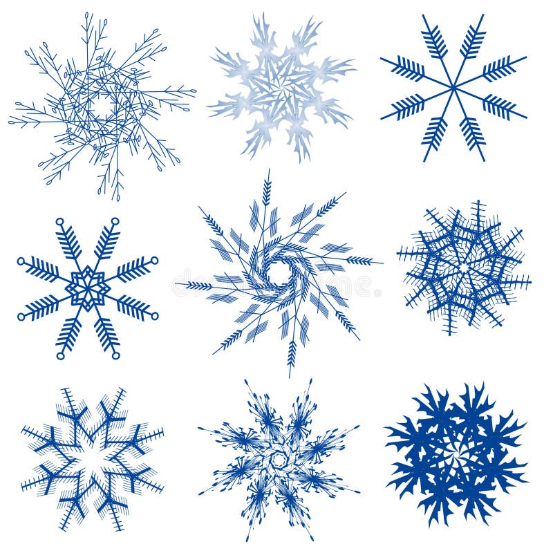 Transparent Snowflake. Translucent only in Vector File Stock Vector ...