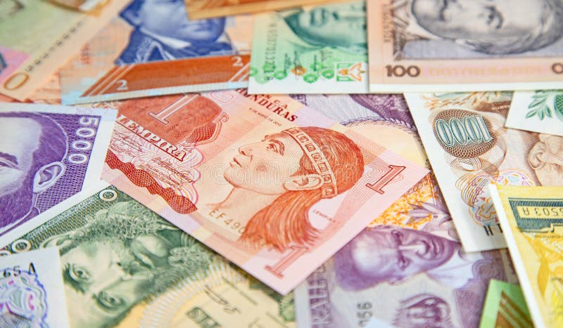 Banknotes collection stock photo. Image of note, commerce - 198661282