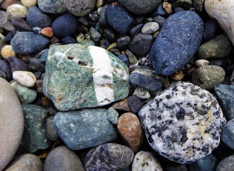 Random Shaped Volcanic Beach Rocks Stock Photo - Image of natural, hard ...